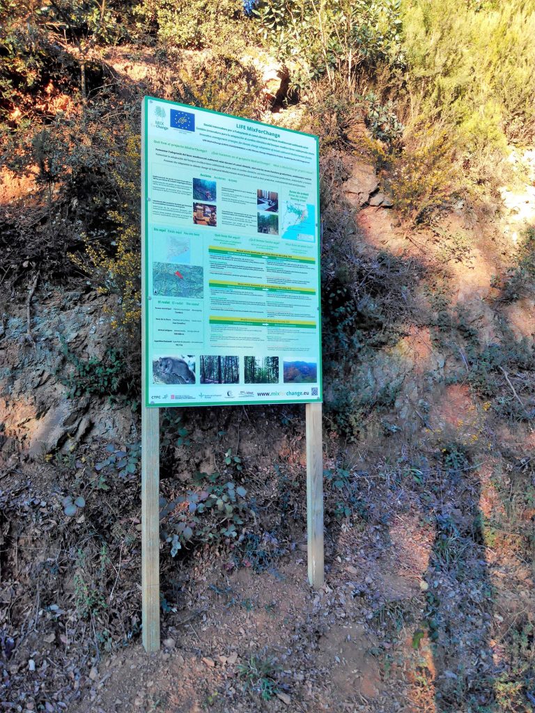 Informative panels installed – mixforchange